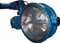 China High Performance Metal Seated Butterfly Valve , Triple Eccentric Butterfly Valve for sale