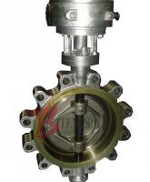 China Hard Seal Metal Seated Butterfly Valve Gear Type For Metallurgy / Light Industry for sale
