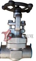 China Stainless Forged Steel Valves 800LB , A182 F316 Socket Weld Gate Valve for sale