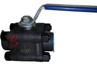 China A105 Carbon Steel Ball Valve Floating Soft Seated 600LB FB Three Piece for sale