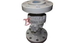 China Cast Steel Lockable Ball Valve Soft Seated Flanged To CL900LB Reduced Bore RB Q47F for sale