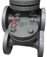 China Blue T Type Strainer , Industrial Fabricated Strainers Weld Body With WN Flange for sale