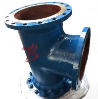 China API T Type Strainer ANSI Class 300LB Welded Tee With WN Flanges For Pumps for sale