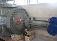 China API 24 Inch 600LB Cast Steel Gate Valve Flange Type Stellite Facing Gear Operated for sale