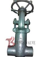 China 900LB Forged Steel Valves Pressure Seal Bonnet PSB Solid Wedge Full Bore for sale