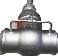 China Cast Steel Flex / Solid Wedge Gate Valve With Bypass Valve HF Seal API / DIN Standard for sale
