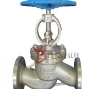 China Straight Body Din Globe Valve Metal Seal With Bolted Bonnet Rising Stem for sale