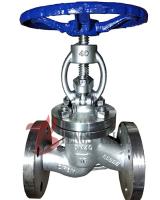 China Straight Body Din Globe Valve Metal Seal With Bolted Bonnet Rising Stem for sale