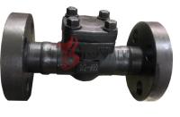 China A105N Welded Flanged Swing Check Valve Forged Steel Valves 0.5in 900LB Bolted Bonnet Type H44 for sale