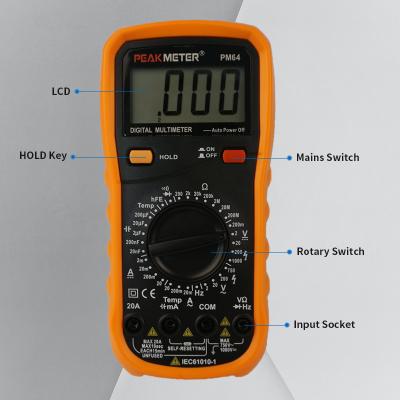 China Experience Accurate and Fast Measurements with Our Handheld Digital Multimeter for sale