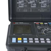 China Portable Earth Ground Resistance Tester Large Memory Capacity Quick Data Ideal for Field Engineers and Electrical Technicians for sale