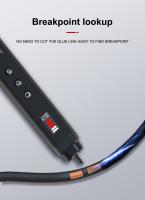 China 12-1000V Voltage Range AC Voltage Detector with NCV Sensitive Indication and Sound Light Alarm for sale