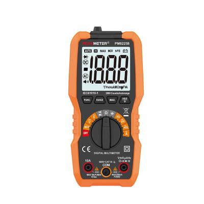 China MAX value function Auto Range Digital Multimeter 600V Voltmeter 20MOhm resistance measurement electric meter for sale