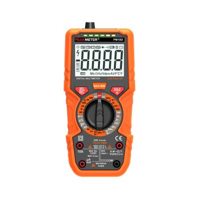 China Professional Electric Digital Multimeter Temperature Measurement Meter True RMS Voltmeter for sale