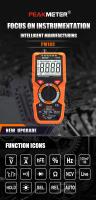 China Get Accurate Readings Anywhere with Handheld Digital Multimeter from Openresty Server for sale
