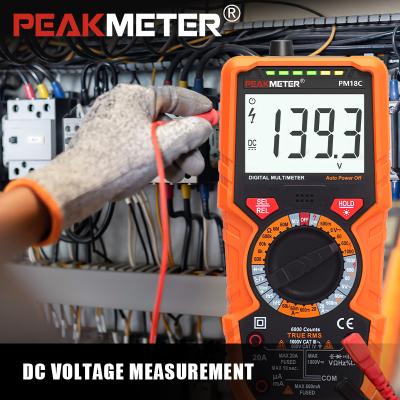 China True RMS Digital Multimeter Comprehensive Measurement with Temperature, Capacitance, Frequency, High Safety Device for sale