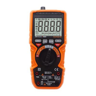 China Manual And Auto Range Digital Meter 1000V Voltmeter AC DC Digital Multimeter MAX And MIN Measurement for sale