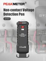 China Sound and Light Alarm Auto Power Off AC Voltage Detector for Industrial Applications for sale
