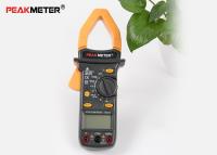 China Digital Craftsman Clamp Meter , Manual Range AC / DC Voltage Power Clamp Meter for sale
