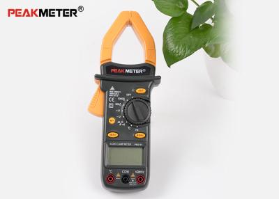 China Digital Craftsman Clamp Meter , Manual Range AC / DC Voltage Power Clamp Meter for sale