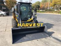 China 75hp Track Skid Steer Loader TS65 With Forest Mulcher, 4 in 1 Bucket for sale