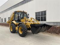 China 2.5 Ton 4x4 Backhoe Loader 388 with  1m3 Bucket For Sale High-tech engineering machinery at competitive prices—make it your top choice for sale