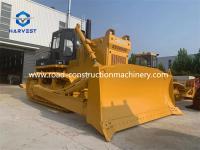 China 320hp Crawler Bulldozer HAITUI HD32 With Cum-mins Engine & Single Shank Ripper for sale