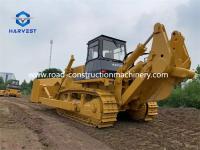 China 320hp Crawler Bulldozer HAITUI HD32 With Cum-mins Engine & Single Shank Ripper for sale