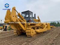 China 320hp Crawler Bulldozer HAITUI HD32 With Cum-mins Engine & Single Shank Ripper for sale