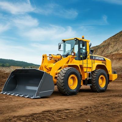 China 5 Ton Wheel Loader  LW500FN WEICHAI Engine 4.5m3 Bucket Power162kW for sale