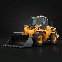 China 2.4m3 125kW Heavy Equipment Wheel Loader 4 Ton  LW400KN 120kN for sale