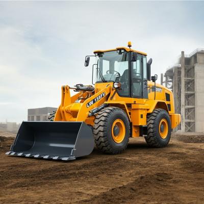 China LW156FV 0.7m3 55kw Front Shovel Loader 8km/h 2200kg Tipping for sale