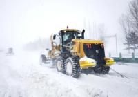 China 190hp Motor Grader Machine 4180D 3960mm Blade For Snow Removing In Russia for sale