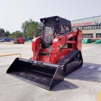 China 1000kg Tracked Skid Steer Loader TS65 0.5cbm Bucket Sale In South America for sale