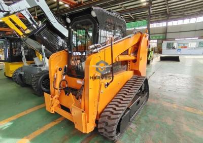 China Powerful Tracked Skid Steer Loader TS125 1500kg With 0.6m3 Bucket 140hp for sale