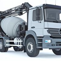 China 8x4 Concrete Pump Truck With Benz Chassis for sale