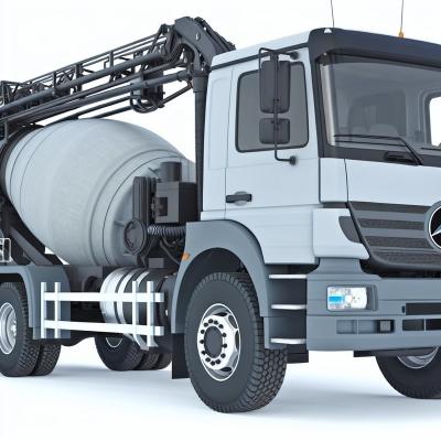 China 8x4 Concrete Pump Truck With Benz Chassis for sale