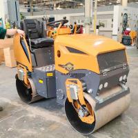 China 800mm Road Construction Roller 1.5 tons ST1500 Double Drum Sale in Somalia for sale