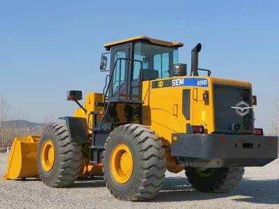 China 5 Ton SEM 655D Wheel Loader with 162kW Weichai Engine Hot Sale in Kenya for sale