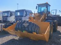 China 5 Ton SEM 655D Wheel Loader with Rock Bucket Advance Gearbox Hot Sale in Angola for sale