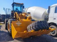 China 5 Ton SEM 655D Wheel Loader with Rock Bucket Advance Gearbox Hot Sale in Angola for sale