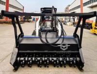 China 1000kg Skid Steer Loader TS65 with Yanmar Engine and Forest Mulcher for sale