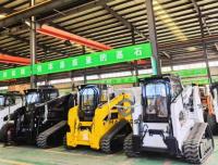 China 1000kg Skid Steer Loader TS65 with Yanmar Engine and Forest Mulcher for sale