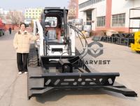 China 1000kg Skid Steer Loader TS65 with Yanmar Engine and Forest Mulcher for sale