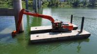 China from china 20–30 Ton Amphibious Excavator • Master of Land & Water Marsh Buggy for sale