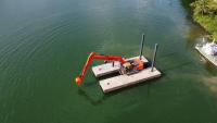 China from china 20–30 Ton Amphibious Excavator • Master of Land & Water Marsh Buggy for sale