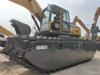 China from china 20–30 Ton Amphibious Excavator with ship buoyancy tank for sale