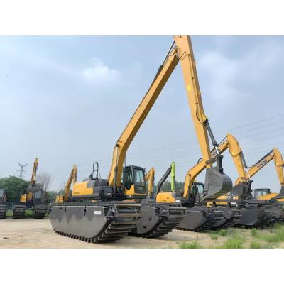 China 7 ton - 21 Ton brand new Amphibious Excavator XE215SL With 11m Boom Isuzu Engine for sale