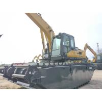China brand new water Excavator used Amphibious Excavator With 15M Long Reach Boom ISUZU Engine Euro 2  Hot-selling in Indonesia, Zambia, Nigeria, the Republic of the Congo and Ghana for sale