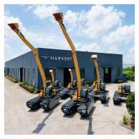 China Amphibious Excavator XE215SLL ISUZU Engine 128.5KW Euro 2 15M Boom for sale